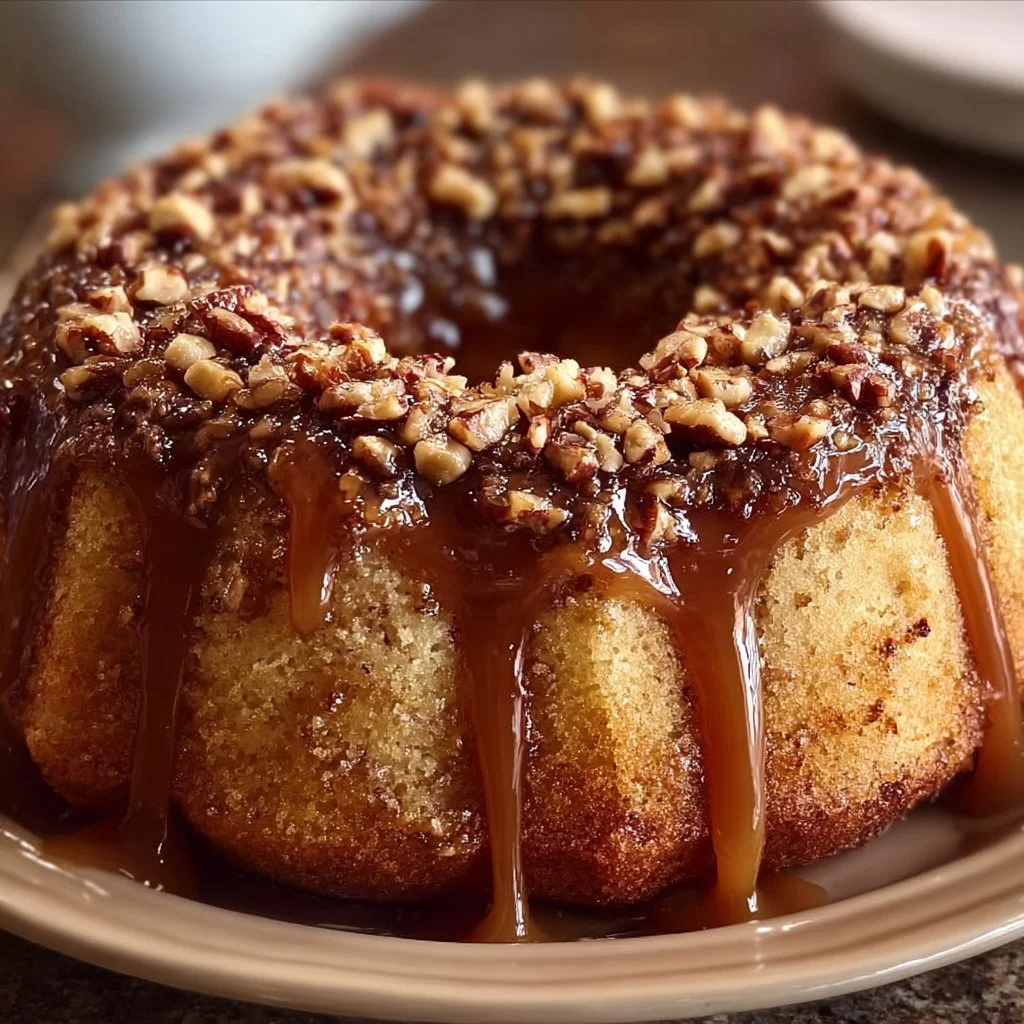 German Chocolate Pound Cake